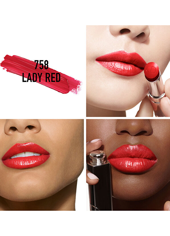 Dior - Addict Lipstick 758 - 758 LADY RED