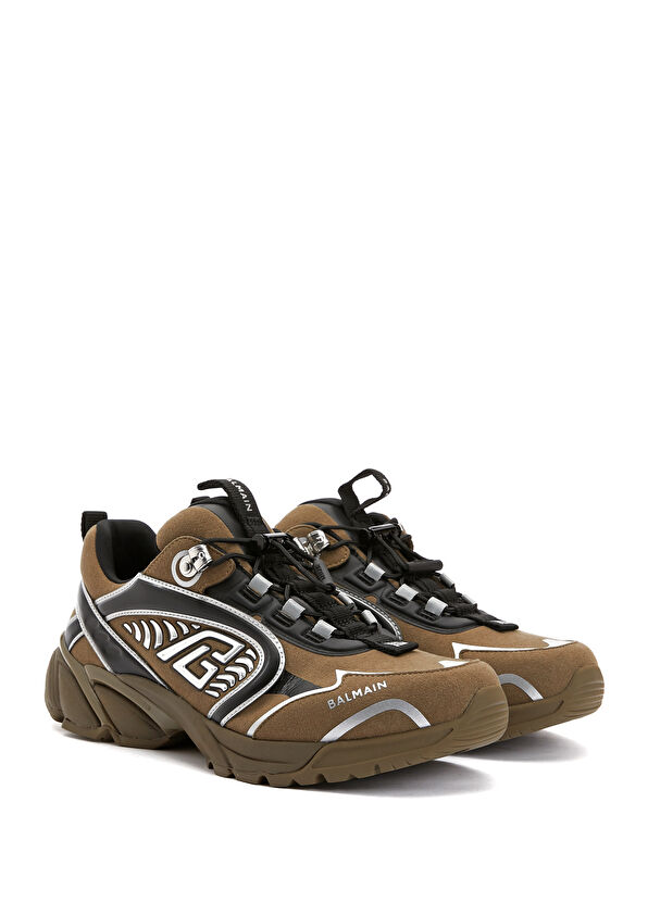 Balmain Haki Erkek Cosmic Dust Haki Erkek Sneaker 1780402 | Beymen