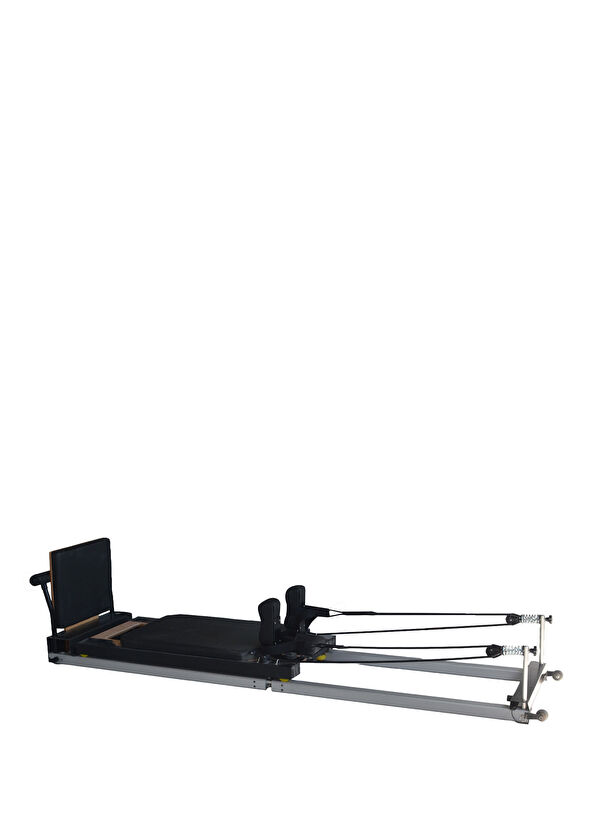 Port Pilates - Alüminyum Folding Reformer Pilates Aleti - SİYAH