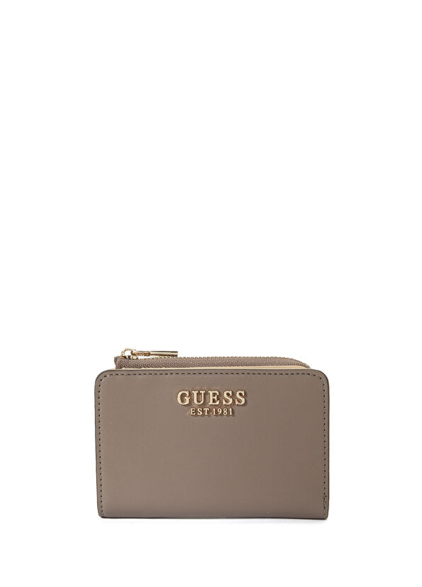 Guess - Jane Medium Bej Kadın Cüzdan - Kahverengi