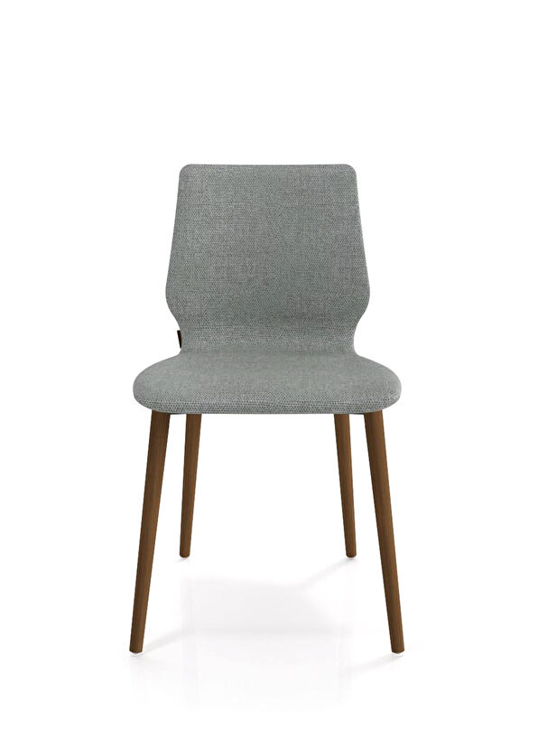Koleksiyon - Asanda Smoked Polo 934 Light Grey Oak Leg Chair