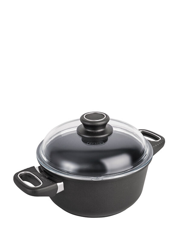 Gastrolux - Roasting Black Aluminum Deep Pot 20 cm