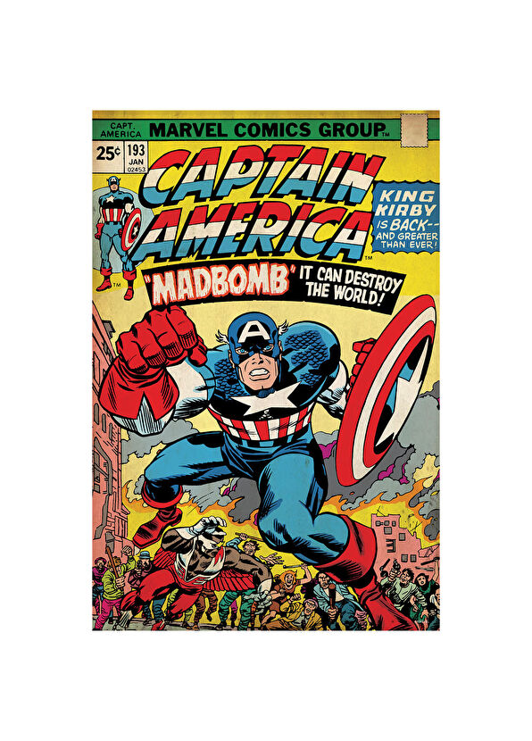 Prime3D Puzzle - Marvel Comics Captain America 300 Parça 3D Puzzle ...