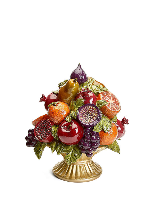 Goodwill - Fruit Topiary Obje - Çok Renkli