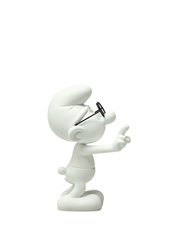 Leblon Delienne - Smurf Brain Beyaz Heykel - Beyaz