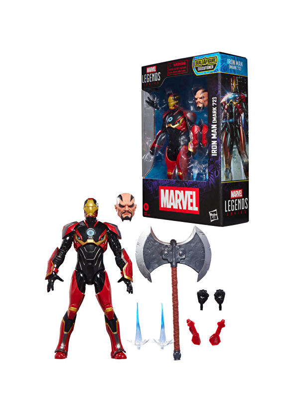 Marvel - Legends Iron Man (Mark 72) Iron Man Comics Executioner BAF ...