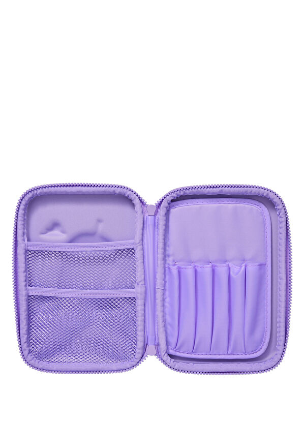 Smiggle - Trailblazer Klasik Lila Kız Çocuk Kalem Kutusu - Lila