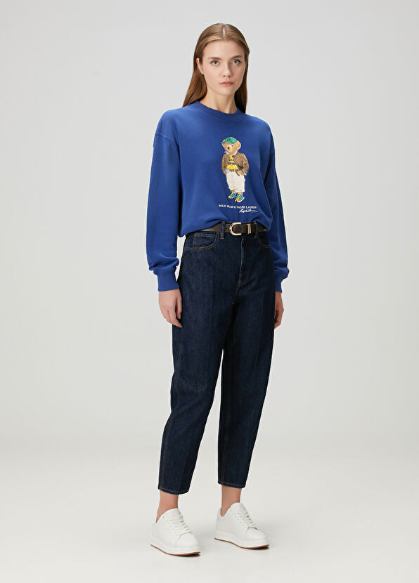 Polo Ralph Lauren Mavi Kadın Polo Bear Mavi Sweatshirt 1786582 | Beymen