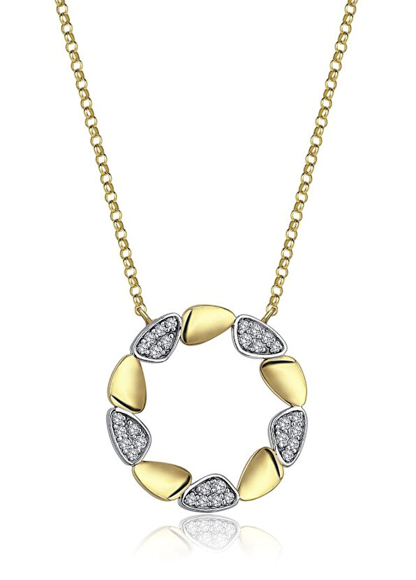 Reis Kuyumculuk Altın Kadın Unity Circle Pırlanta Taşlı 14 Ayar Altın ...