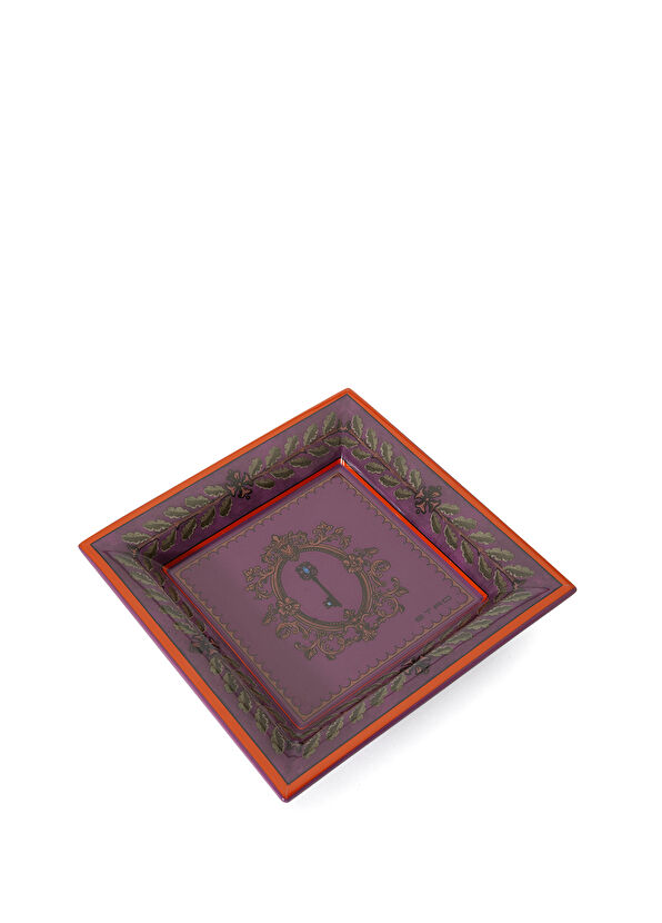 Etro Home - Herald Pembe Dikdörtgen Seramik Kül Tablası - Pembe