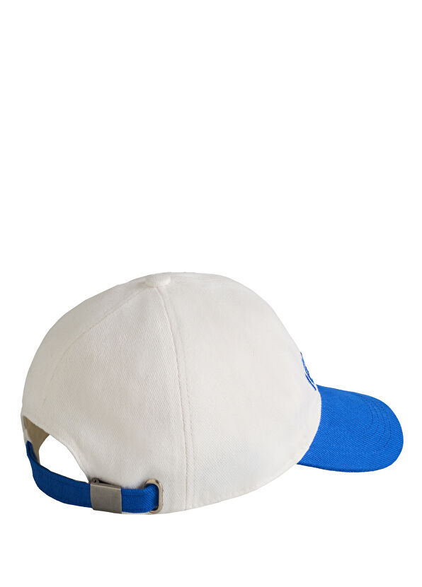 Tete Bleue - Gael Blue White Logo Detailed Womens Hat