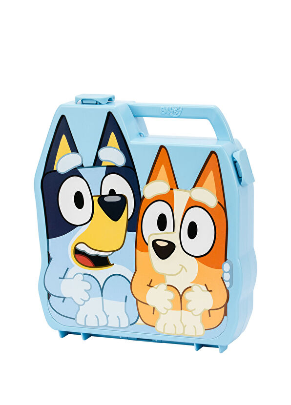 Bluey - Deluxe Carrying Bag and 8-Piece Figure Toy Set