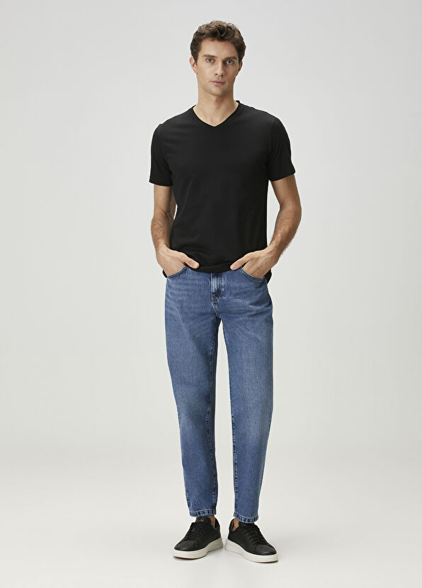 Beymen Collection Mavi Erkek Tapered Fit Mavi Jean Pantolon 1455351 | Beymen