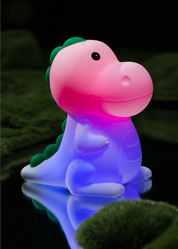 Acornia - Cute Dinosaur White Rechargeable Kids Room Night Light
