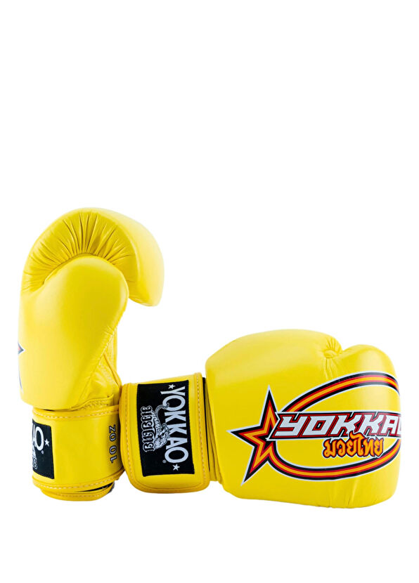 Yokkao - Vertical Boks Kick Boks Muay Thai Eldiveni - Sarı