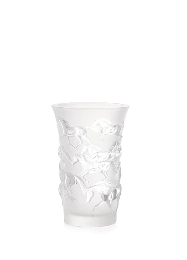 Lalique - Mustang Kristal Vazo - Şeffaf