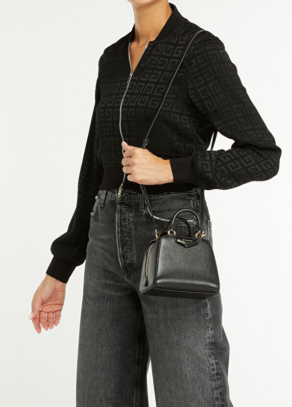 Givenchy Siyah Kadın Siyah Logolu Kadın Deri Çanta 1542096 | Beymen