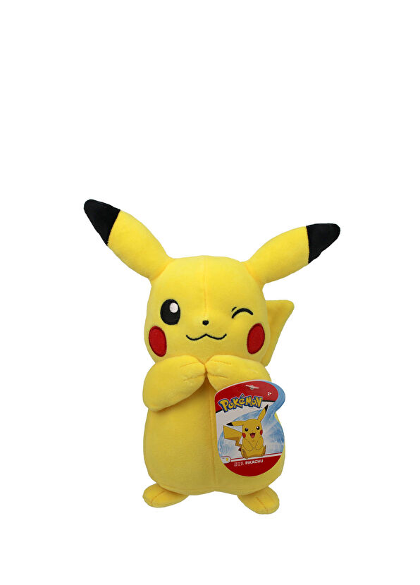 Pokémon - Pikachu Peluş Oyuncak 20 cm - Sarı