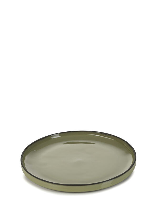 REVOL - Caractere Yeşil Tatlı Tabağı - Yeşil