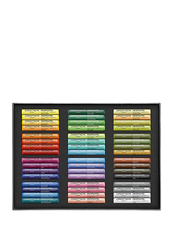 Caran D'Ache - Neopastel 48 Renkli Set - Çok Renkli
