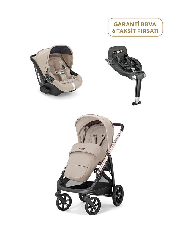 Inglesina - Aptica Glam Pashmina Beige One-Handed Foldable Two-Way Baby ...