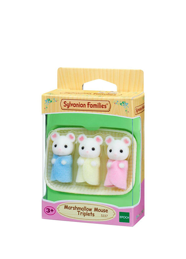 Sylvanian Families - Marshmallow Mouse Triplets Figure Toy 5337