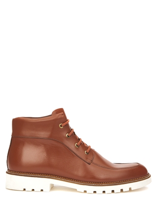 Beymen Club Erkek Taba Deri Bot Kahverengi 40