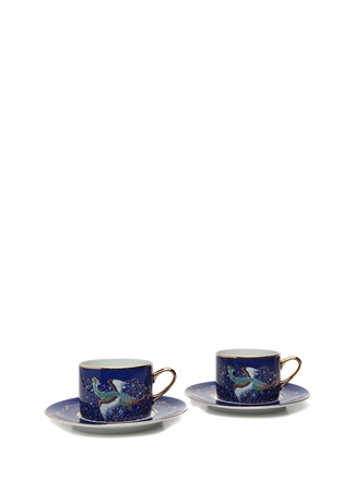 Har Simurg Porselen Çay Fincanı Seti Çok Renkli Har Simurg Porselen Çay Fincanı Seti Çok Renkli