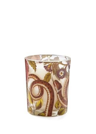 Spode Colorblocked Desenli Mum Çok Renkli Spode Colorblocked Desenli Mum Çok Renkli