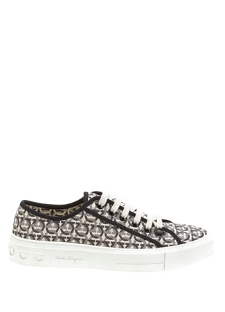 Salvatore Ferragamo Erkek Gancini Bej Siyah Sneaker 0.5 Uk Salvatore Ferragamo Erkek Gancini Bej Siyah Sneaker 0.5 Uk