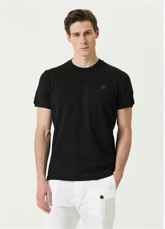 Dsquared2 Erkek Siyah Logo Detaylı T-shirt S Eu Dsquared2 Erkek Siyah Logo Detaylı T-shirt S Eu