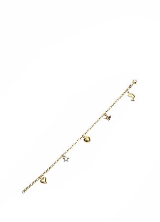 Collection Kadın Sallantılı Figür Detaylı Altın Rengi Bileklik EU