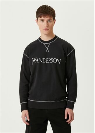 Jw Anderson Erkek Sweatshirt Siyah M Eu