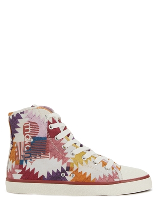 Isabel Marant Kadın Pembe Logo Desenli Bilekli Sneaker 36 EU