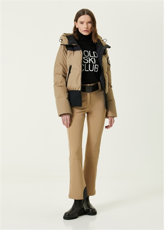 Goldbergh Kadın Pippa Slim Fit Bej Kayak Pantolonu 36 It Goldbergh Kadın Pippa Slim Fit Bej Kayak Pantolonu 36 It