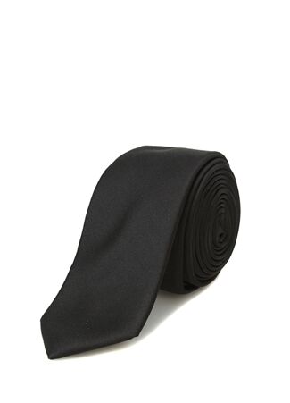 Pal Zileri Erkek Siyah İpek Kravat EU