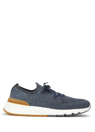 Brunello Cucinelli Erkek Mavi Çorap Formlu Sneaker 42 EU Brunello Cucinelli Erkek Mavi Çorap Formlu Sneaker 42 EU