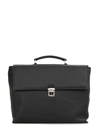 Beymen Collection Erkek Siyah Deri Laptop Çantası EU Beymen Collection Erkek Siyah Deri Laptop Çantası EU