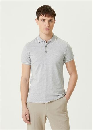 Zegna Erkek Polo Yaka Gri 48 It