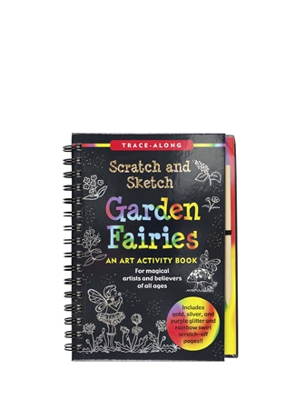 Peter Pauper Press Çocuk Scratch And Sketch Garden Fairies Etkinlik Kitabı EU Peter Pauper Press Çocuk Scratch And Sketch Garden Fairies Etkinlik Kitabı EU