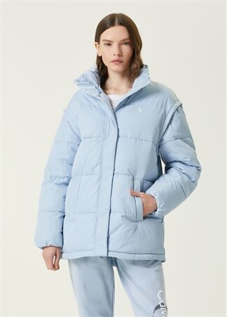 Ck Jeans Kadın Mont Mavi M Eu