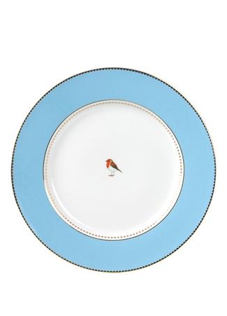 Pip Studio Love Bird Mavi Servis Tabağı 26,5 cm Pip Studio Love Bird Mavi Servis Tabağı 26,5 cm