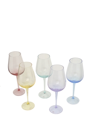 Moser 6lı Renkli Kristal Kadeh Seti Çok Moser 6lı Renkli Kristal Kadeh Seti Çok