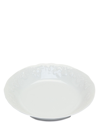 Philippe Deshoulieres California Beyaz Yuvarlak Formlu Porselen Tabak Çok Renkli Philippe Deshoulieres California Beyaz Yuvarlak Formlu Porselen Tabak Çok Renkli