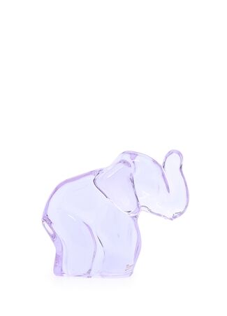 Moser Fil Formlu Kristal Heykel Mor