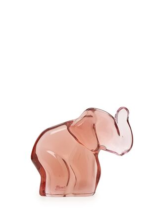 Moser Fil Formlu Kristal Heykel Kırmızı