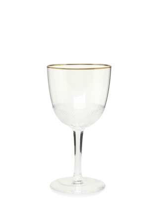 Moser Gold Çizgi Detaylı Kristal Kadeh Moser Gold Çizgi Detaylı Kristal Kadeh