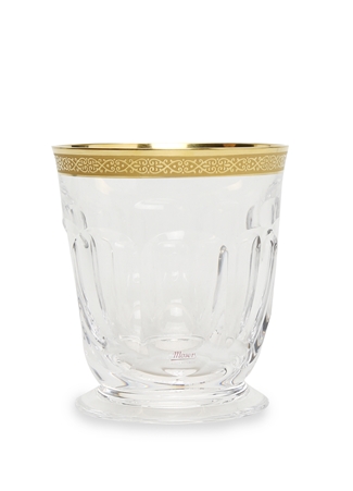 Moser Gold Desenli Kristal Bardak Çok Renkli
