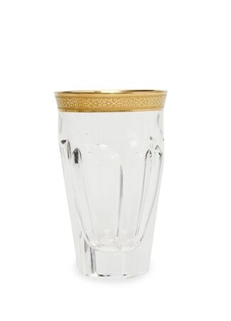 Moser Gold Desenli Kristal Bardak Çok Renkli