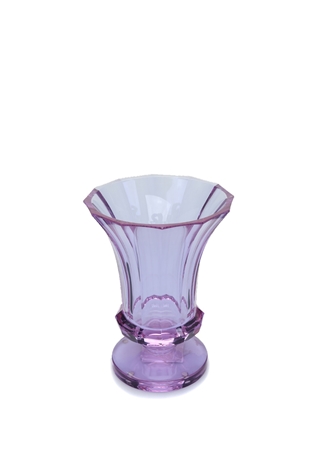 Moser Mor Ayak Detaylı Kristal Vazo Moser Mor Ayak Detaylı Kristal Vazo